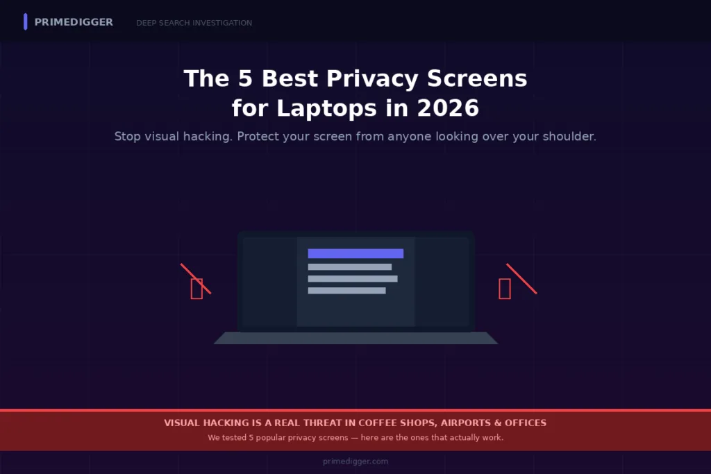 Best Privacy Screens for Laptops (2026 Top 5 Picks)